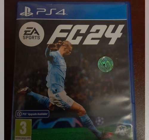 Диск FC24 для PS4 б/у