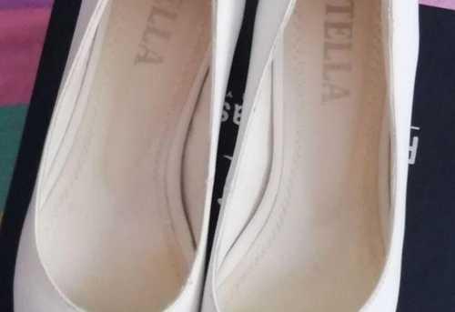 Туфли женские белые размер 36