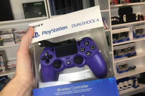 Геймпад Dualshock 4 для PS4 Фиолетовый Новый