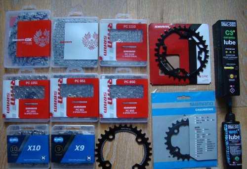 Цепи sram 8,9,10,11,12 ск,звезды Narrow wide