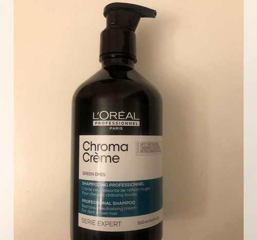 Шампунь L’Oreal Chroma Creme 500 мл,новый