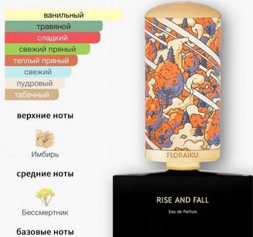 Floraiku rise and fall с кофоом 10 мл