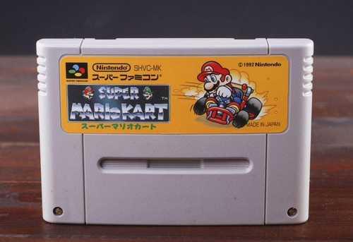 SFC snes Super Mario Kart ntsc-J Лицензия