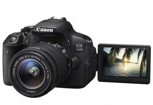 Фотоаппарат Canon 700d KIT18-55MM STM (Гарантия)