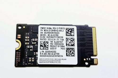 Новые SSD Samsung NVMe M.2 128GB формат 2242