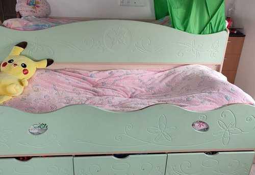 Двухярусная (двухуровневая) кровать с матрасами