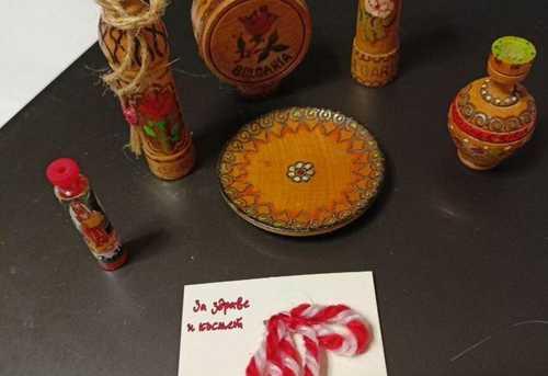 Сувениры из Болгарии с духами-маслом розы