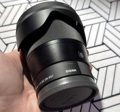 Объектив sigma 16 мм sony e