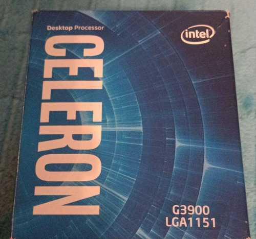 Процессор Intel celeron g3900