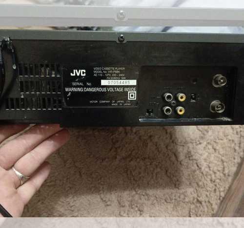 Видеомагнитофон jvc hr-p68k