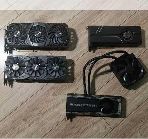 Видеокарты gtx 1080ti 11gb Msi Asus Evga