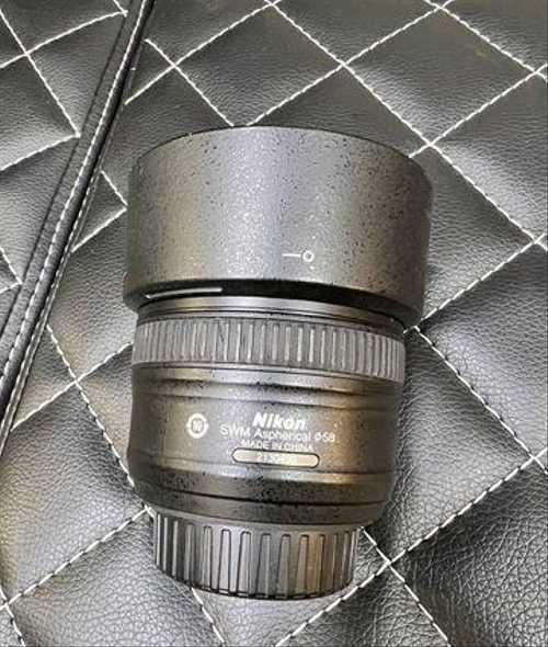 Фотообъектив nikon nikkor AF-S 50mm 1:1.8G