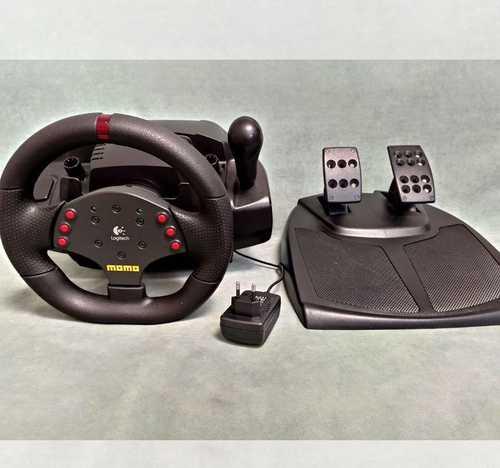 Игровой руль logitech momo racing 270 град