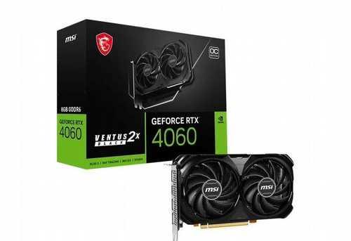 Видеокарта MSI GeForce RTX 4060 ventus 2X black OC