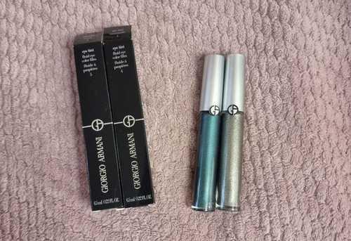 Тени жидкие Armani eye tint 5 Onyx 6 emeraude