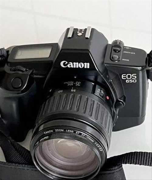 Canon EOS 650 с объективом Canon EF
