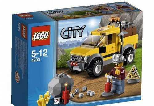 Новый Lego City 4200 Mining 4 x 4