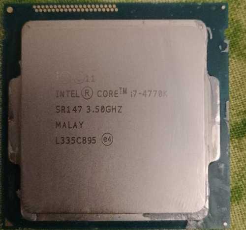 Процессор intel core i7 4770k