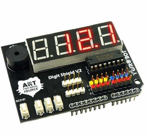 Arduino digit shield v3 цифровой экран