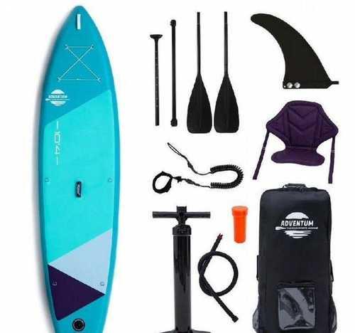 SUP Board adventum 10.8 голубой