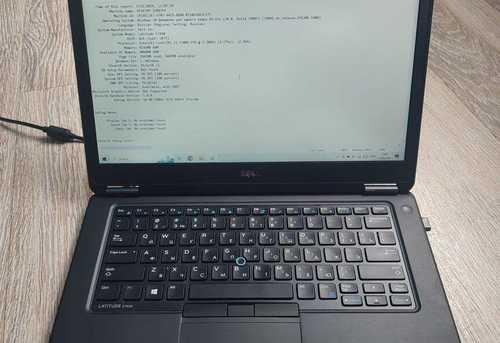 Ноутбук Dell latitude E7540