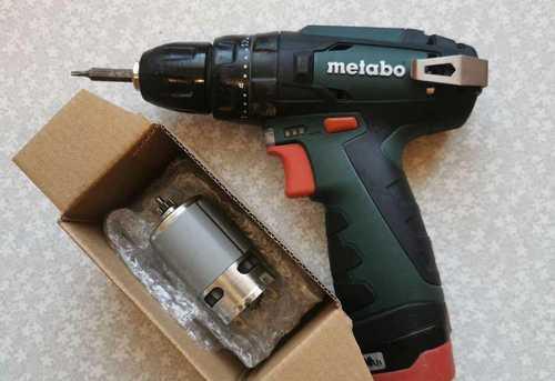 Двигатель Metabo PowerMaxx BS 10.8v /12v + замена