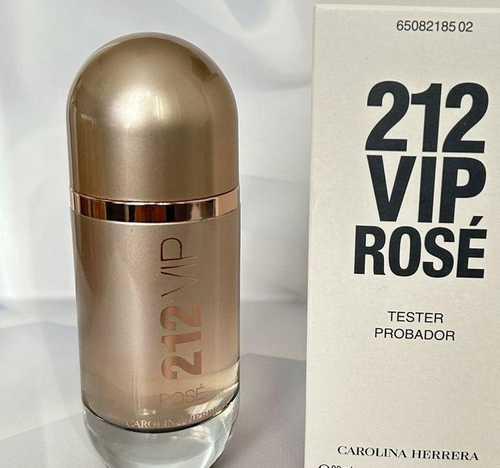 Carolina herrera 212 vip rose 80 мл