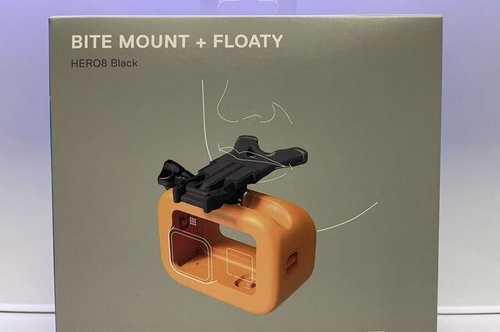 Набор GoPro Bite Mount + Floaty Hero8 aslbm-002