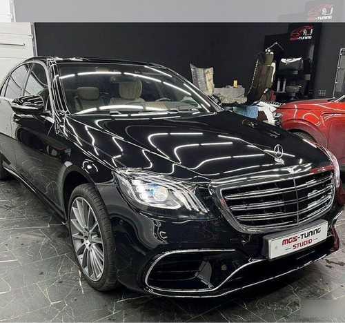 Обвес стиль S63 рестайлинг Mercedes S-class W222