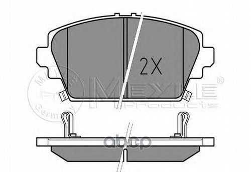 Комплект тормозных колодок, диско 025 230 9416