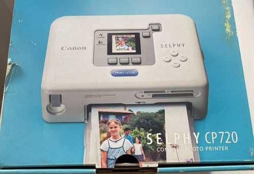 Принтер для фото Canon Selphy CP720