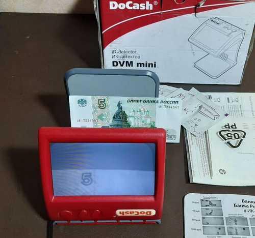 Детектор валют DoCash DVM Mini IR