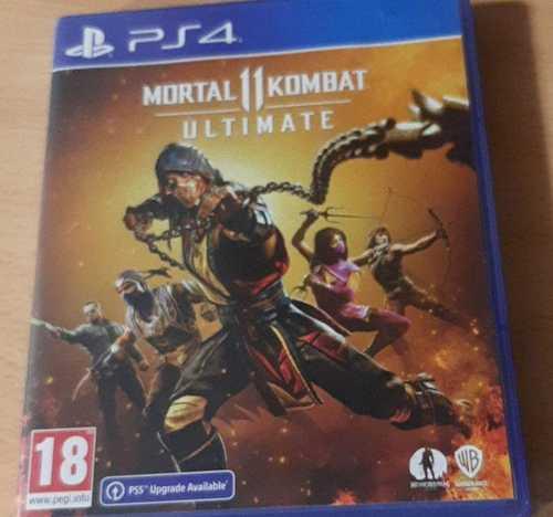 Mortal kombat 11 ps4 диск