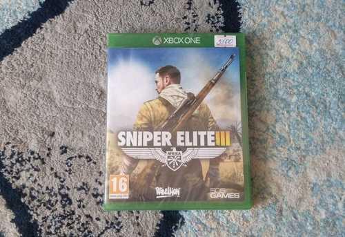 Игра Xbox One sniper elite 3 новый