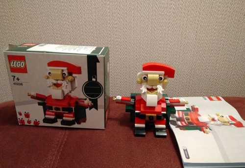 Lego 40206 Санта Клаус Santa Дед Мороз