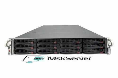 Сервер Supermicro 6029U-TR4 2xGold 6161 128Gb
