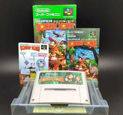 Super Donkey Kong картридж Super Famicom snes