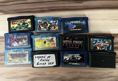 Картриджи game boy advance sp - Игры