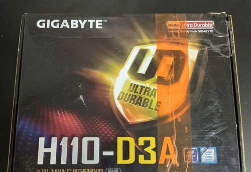 Материнская плата Gigabyte H110-D3A (LGA1151)