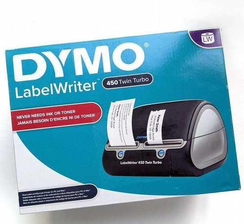 Новый принтер dymo LabelWriter 450 Twin Turbo