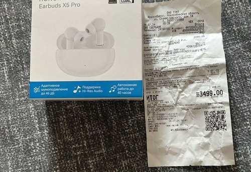 Наушники "honor choice Earbuds X5 Pro"