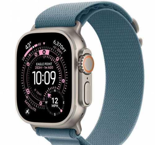 Apple Watch Ultra 3 49mm Natural Titanium Case