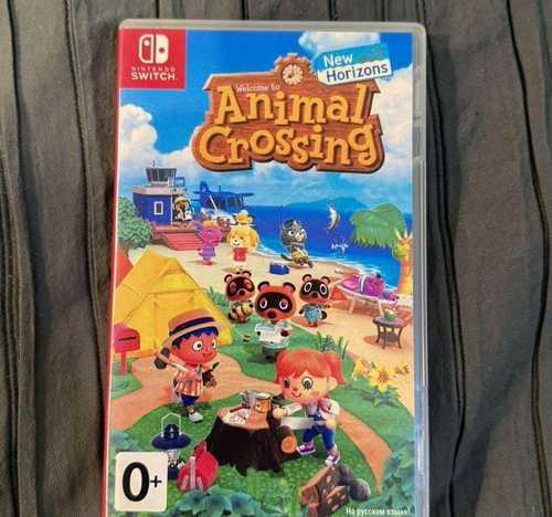 Animal crossing new horizons картридж