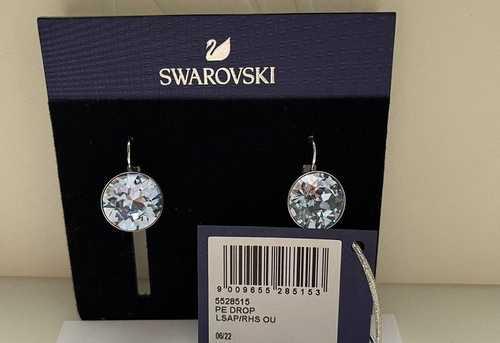 Новые Swarovski серьги Bella оригинал