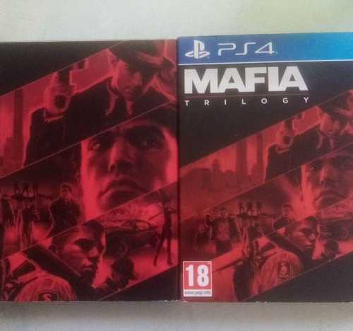 Mafia trilogy ps4 диск