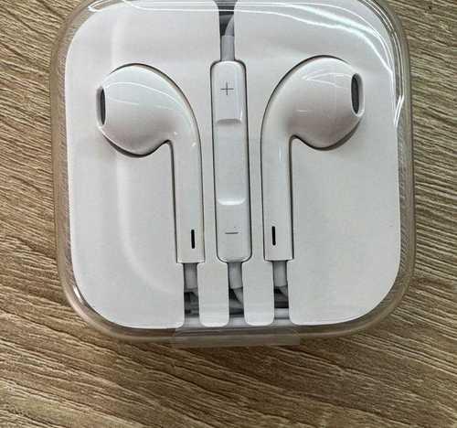 Наушники проводные apple earpods lightning