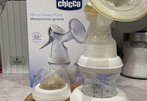 Молокоотсос ручной chicco чико