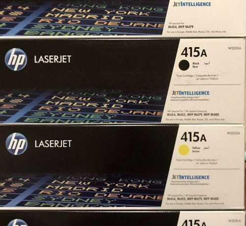 Hp laserjet картридж 415А,410А