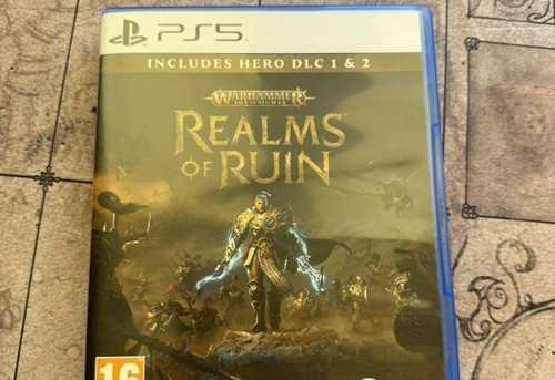 Warhammer age of sigmar realms of ruin ps5