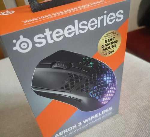Мышь беспроводная SteelSeries Aerox 3 Wireless